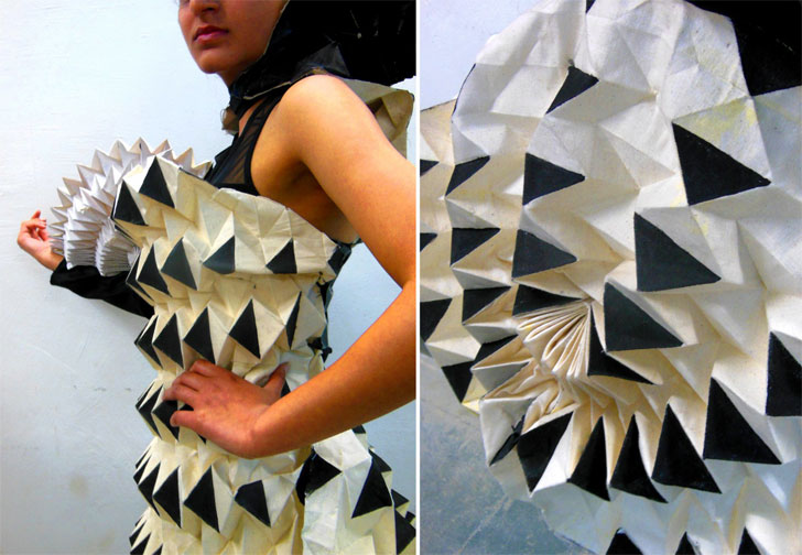 Origami and the art of fashion » India Art N Design