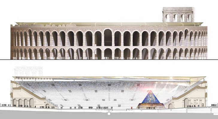Verona’s historic arena to get a new roof! » India Art N Design