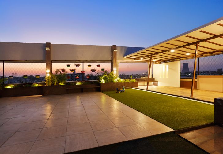 A chic terrace apartment » India Art N Design