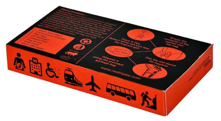 the disposable paper urine bag! » India Art N Design