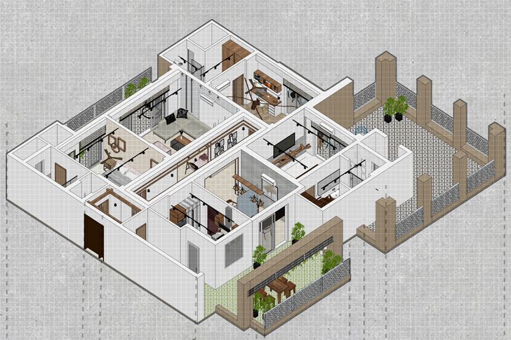 The framed chimera: playing on smart minimalism » India Art N Design