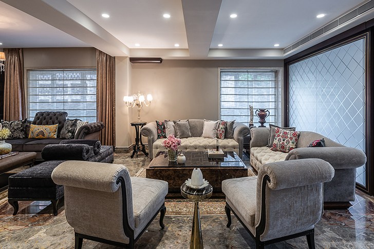 A modern home with classic silhouettes! – India Art N Design