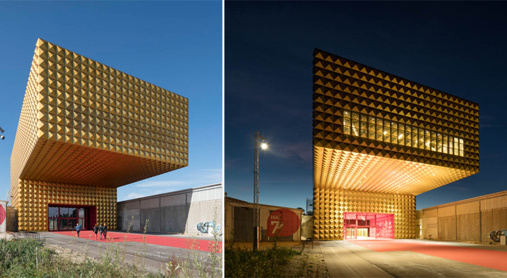 Denmark s gold-studded, gravity-defying rock museum » India Art N Design