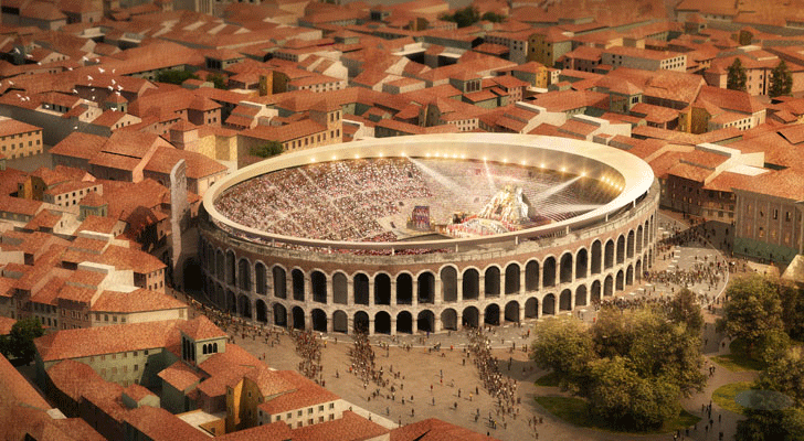 Verona’s historic arena to get a new roof! - India Art N Design