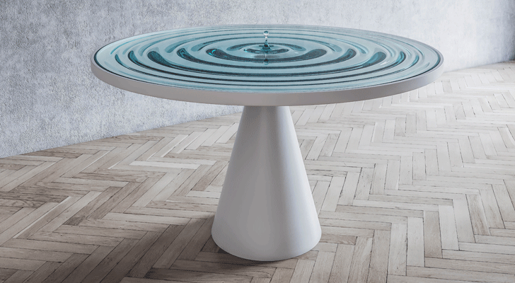Rippling Table - India Art N Design
