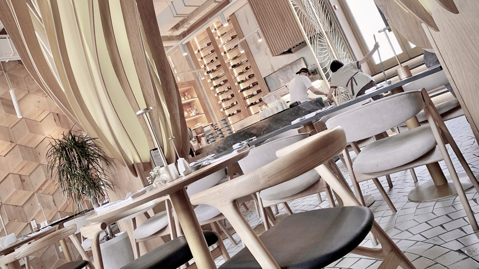 Patterns and textures define this Asian Bistro in Samara! – India Art N ...