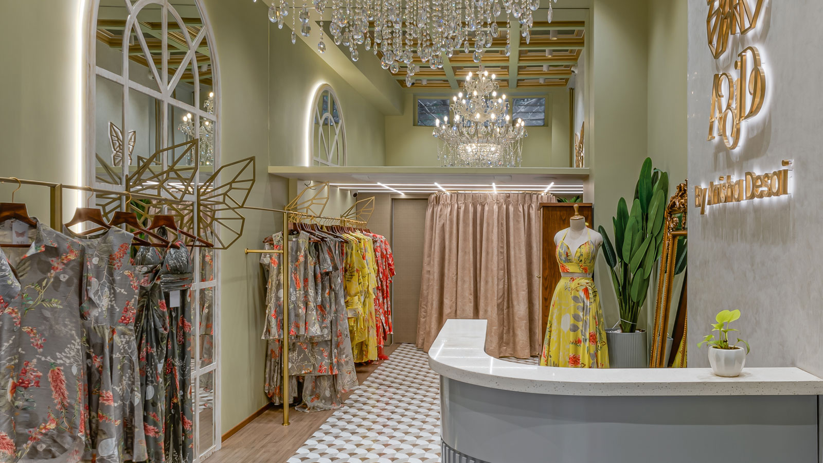 Transforming a Compact Boutique into a Statement Space | Zen Design ...